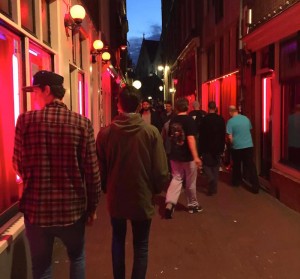 Inside Red Light District Windows in Amsterdam in 2025