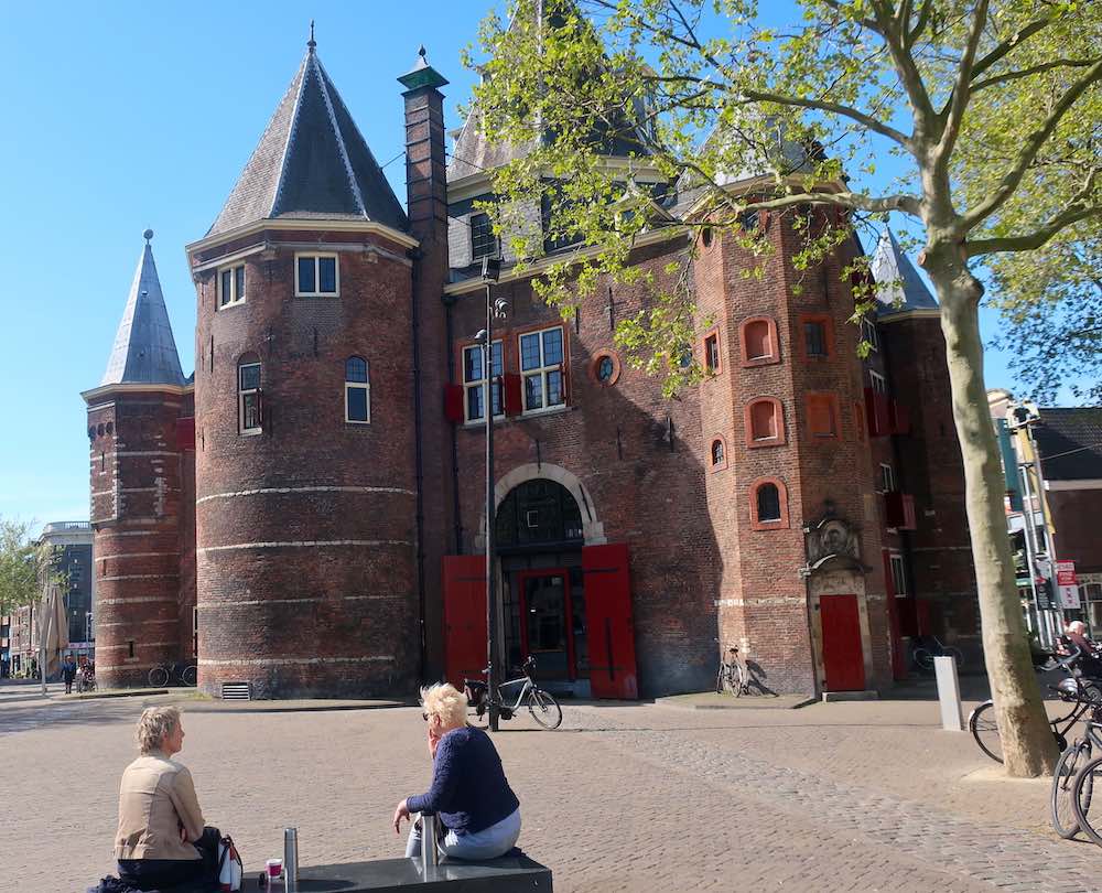 'Bike Through' Takeaway At Restaurant In De Waag AmsterdamAmsterdam Red ...