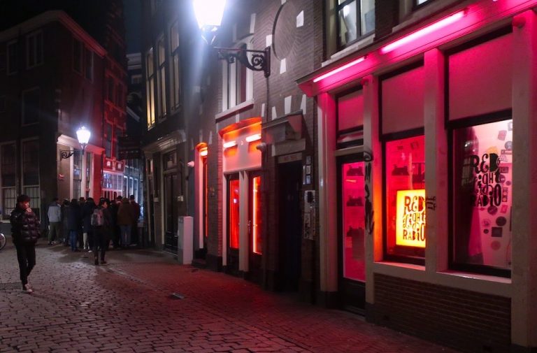 Inside Red Light District Windows in Amsterdam in 2025
